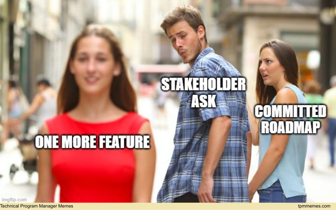 TPM Meme #019 - Roadmap vs. Promises - by Michi Goetz