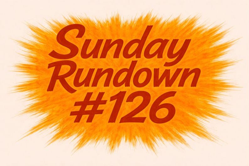 Sunday Rundown #126: Coworking & Laser Cats