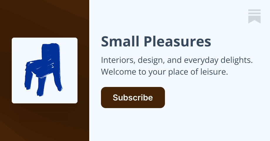 Small Pleasures | Sandy Sanchez | Substack