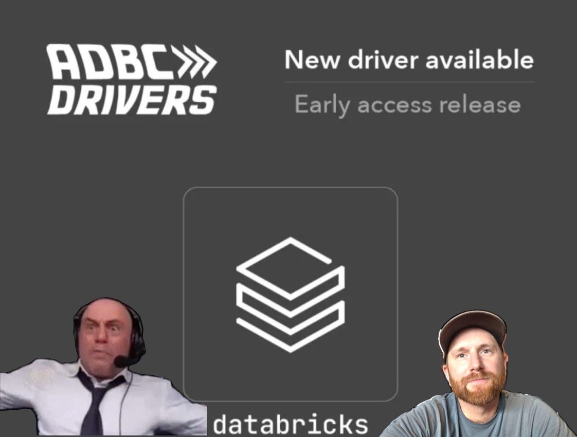 ADBC Arrow Driver for Databricks - by Daniel Beach