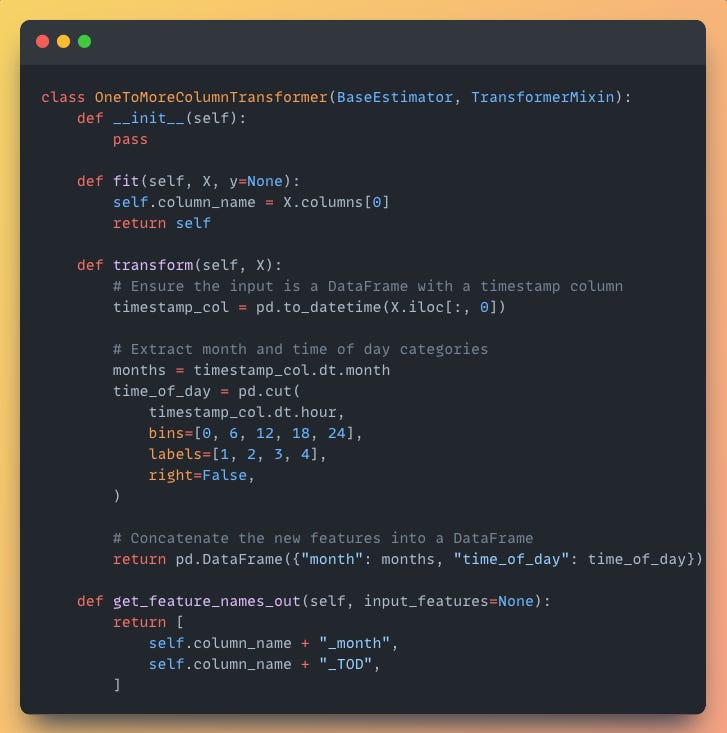 Solution to Sklearn Pipeline Custom Transformer Headache