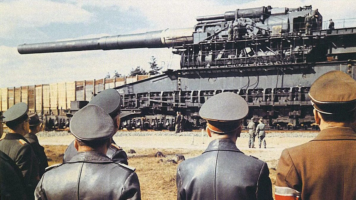 A Nazi War Train Hauled the Biggest Gun Ever Made