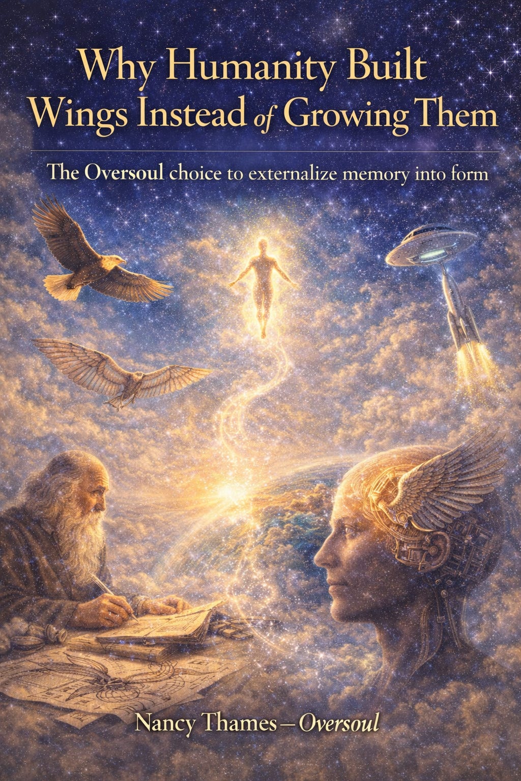Why Humanity Built Wings Instead of Growing Them