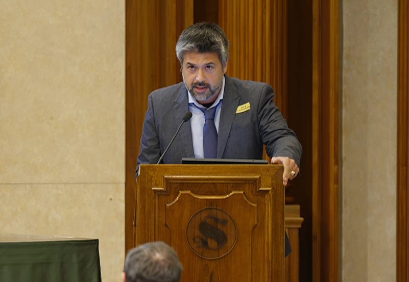 My Speech at the Italian Senate