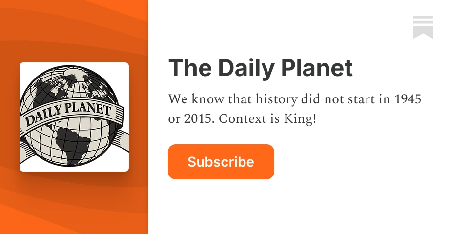 The Daily Planet | Jeff Haffley | Substack