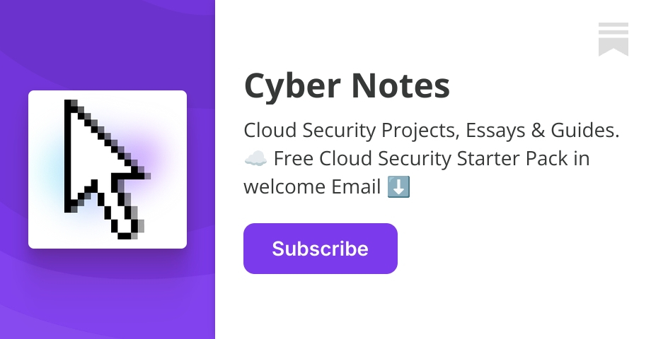 Cyber Notes | W J Pearce | Substack