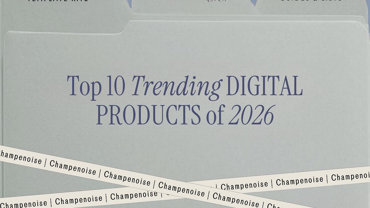 10 Digital Product Trends that can make you your first 100k in 2026 ...