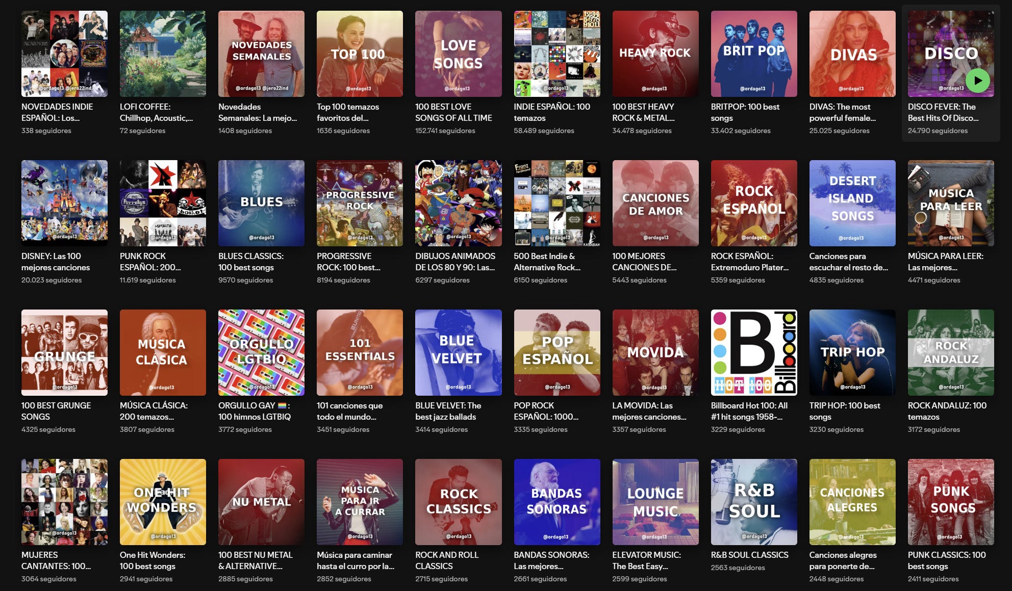 Las 200 mejores playlists de Spotify para cada momento y estilo musical