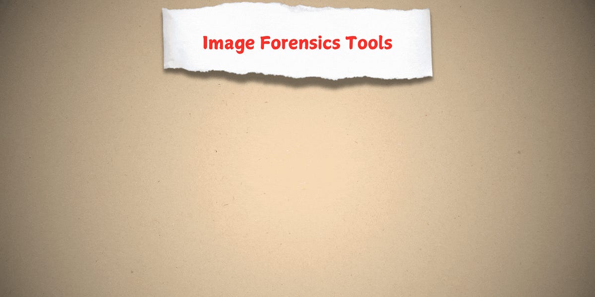 OSINT Insider Issue #1 - Image Forensics Tools