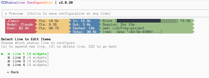 Claude Code status lines that actually matter