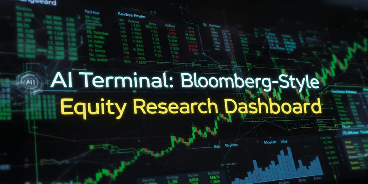 AI Terminal: Equity Research Dashboard - by Shikshan Nivesh