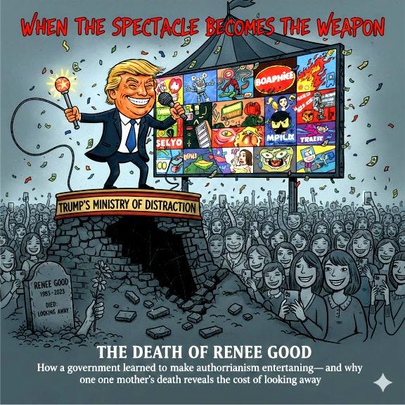 WHEN THE SPECTACLE BECOMES THE WEAPON: TRUMP’S MINISTRY OF DISTRACTION ...