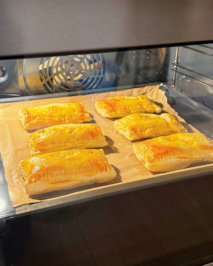 Protein Pesto Chicken Pockets – Flaky, Savory, and High in Protein