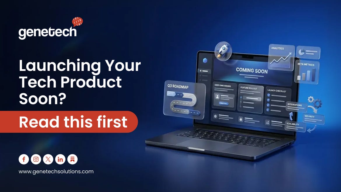 Launching Your Tech Product Soon? ... Read This First