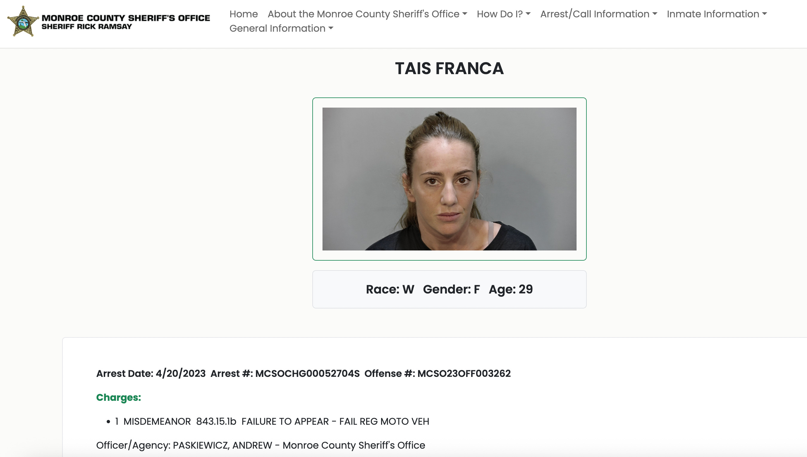 A woman went to a Key West coffee shop on Thursday. Federal agents were ...