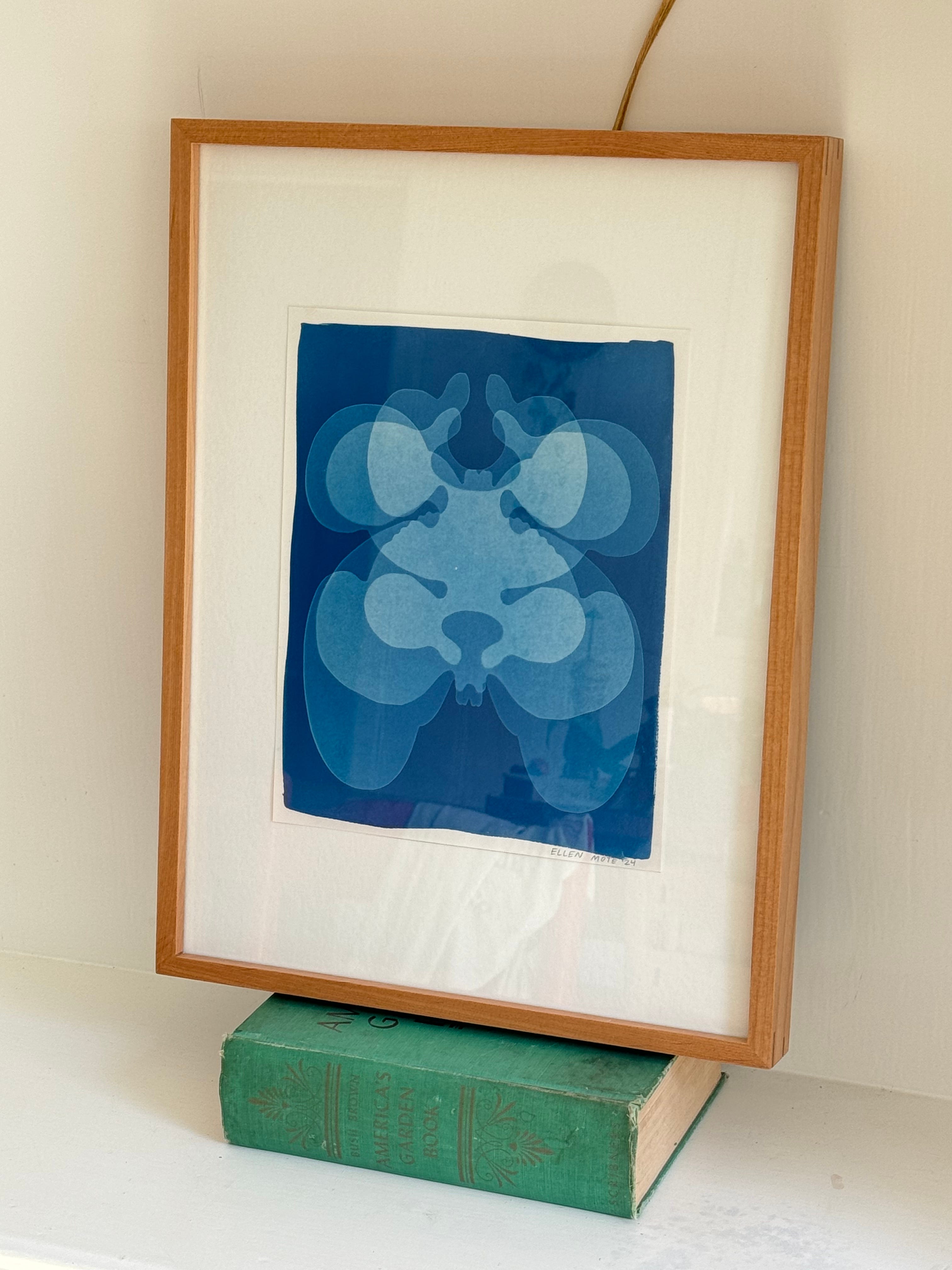 Cyanotypes - new series of works on paper - by Ellen Mote