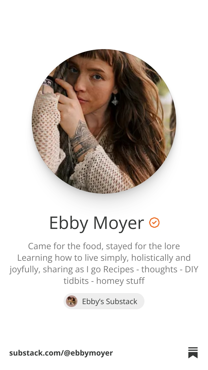 Ebby Moyer | Substack