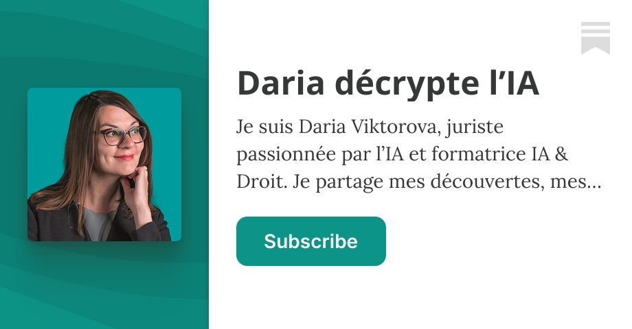 Formations - by Daria Viktorova - Daria décrypte l’IA