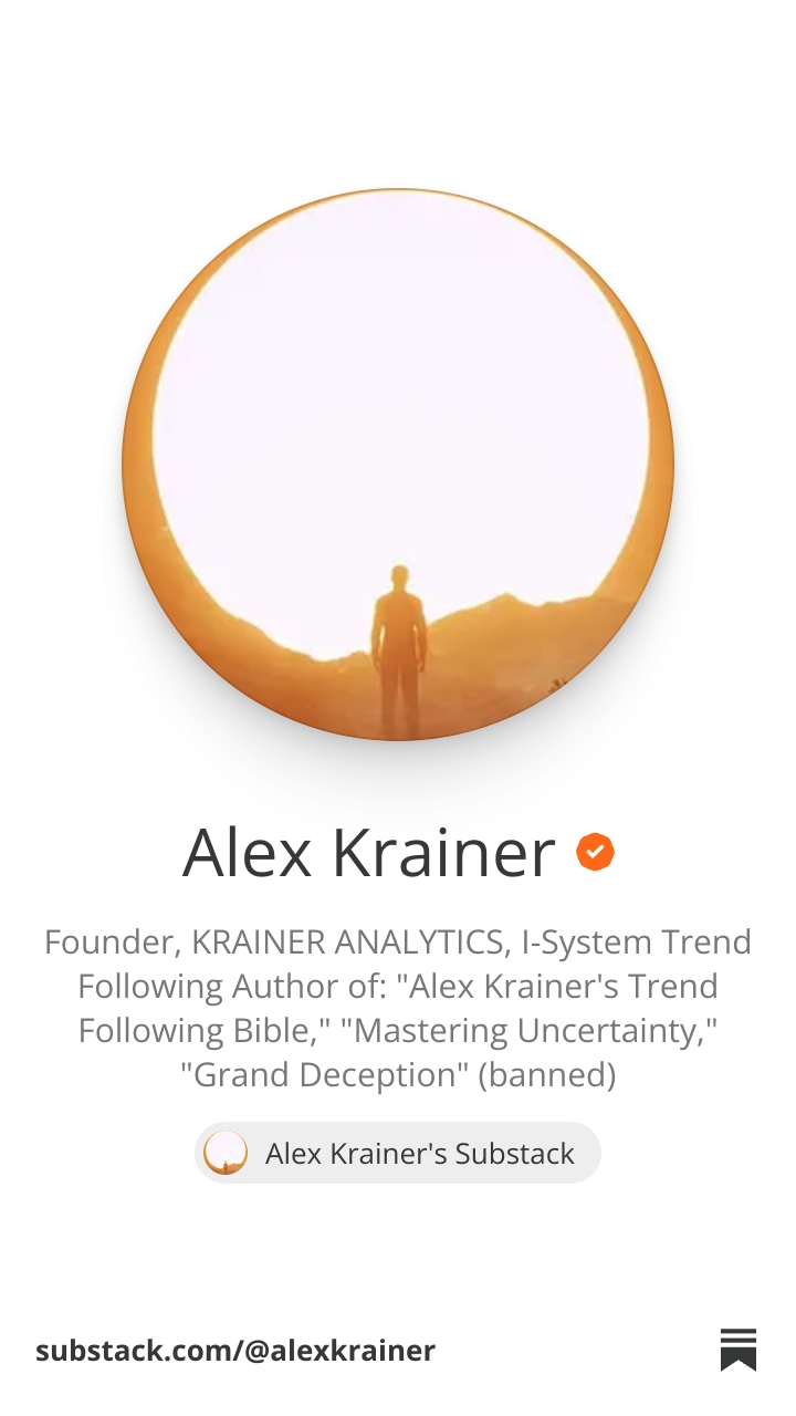 Alex Krainer | Substack
