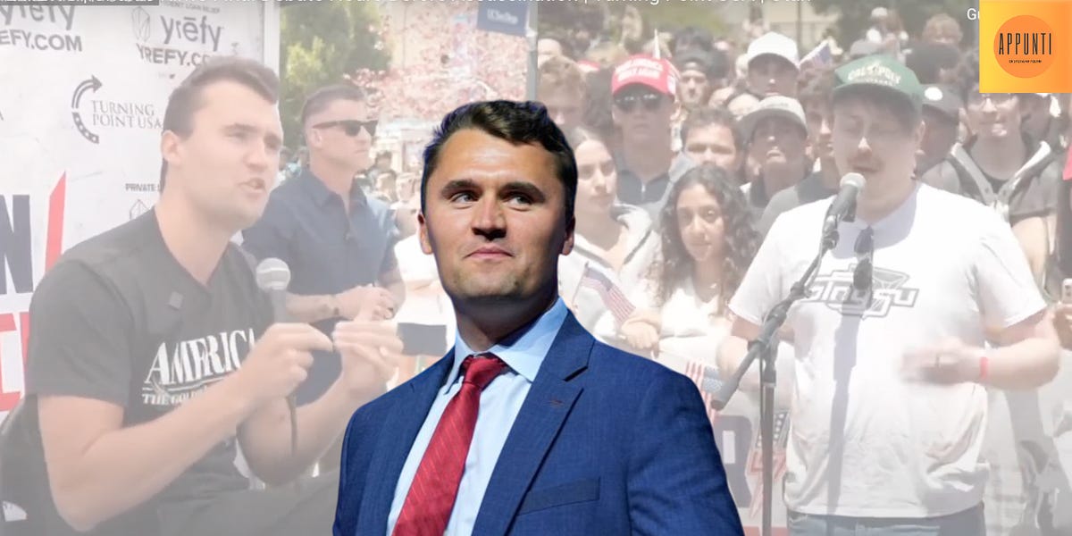 Non santificate Charlie Kirk - Appunti - di Stefano Feltri