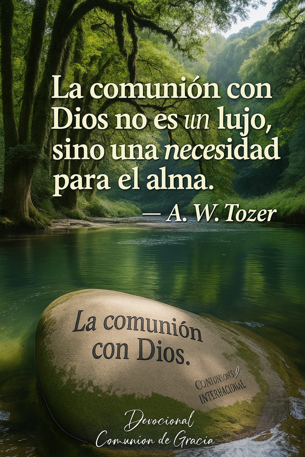 La Comunión con Dios - Avenida de la Esperanza