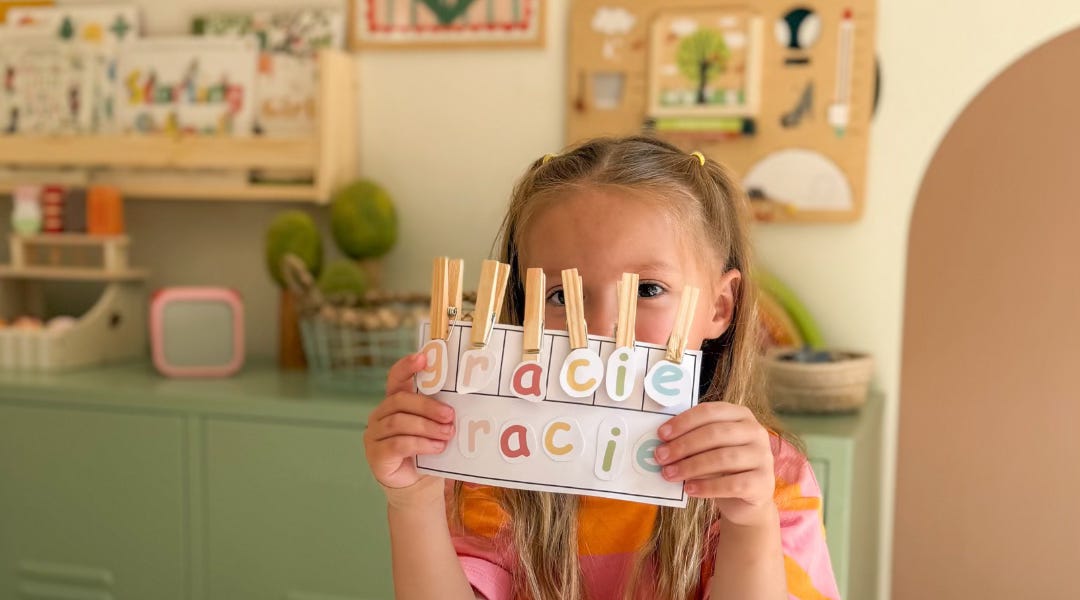 5 Name Recognition Activities for School Starters