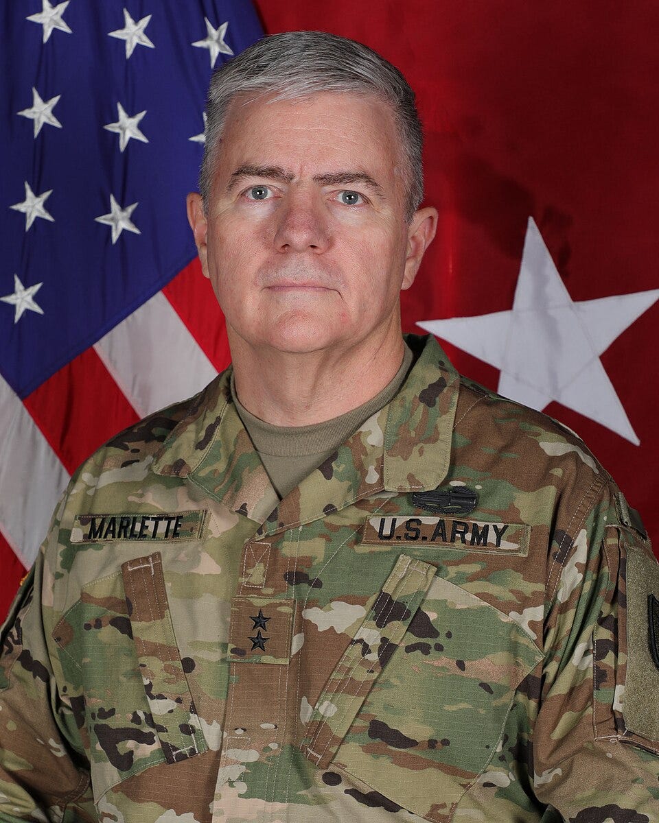 Former U.S. Army Major General Jeffrey P. Marlette running for the ...