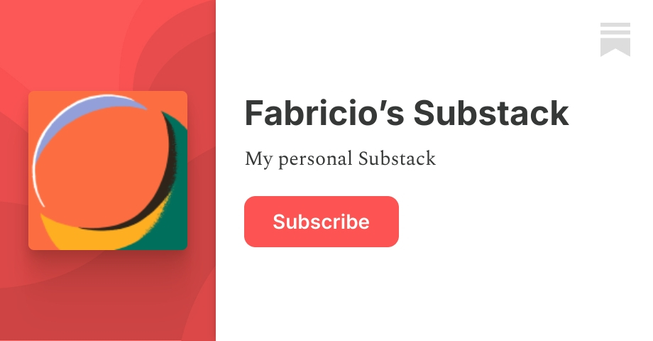 Fabricio’s Substack | Substack