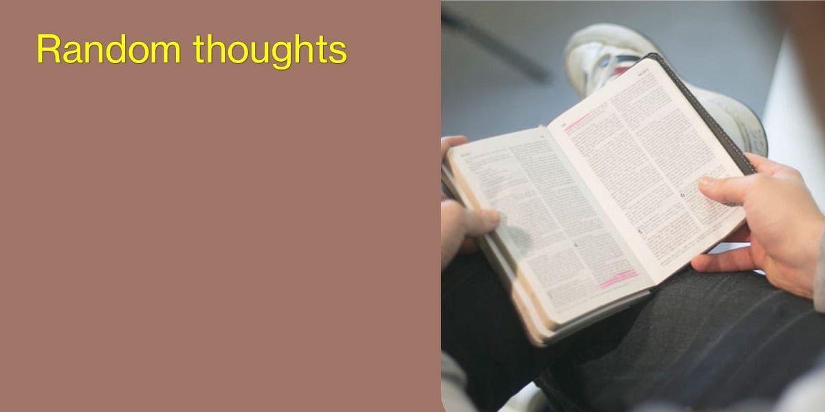 Thoughts about reading - Readers and Non-Readers perspective