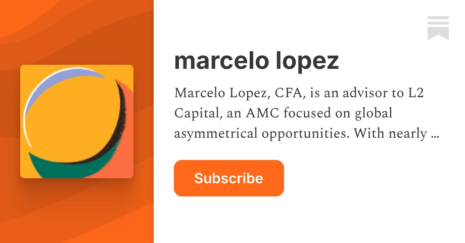 marcelo lopez | Substack