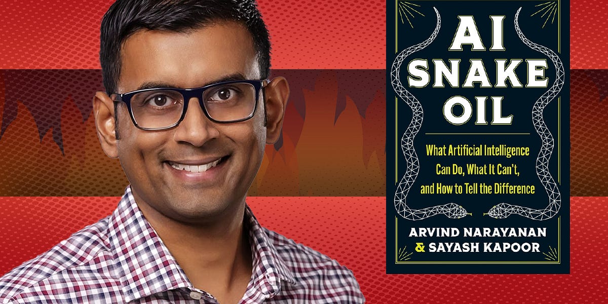 “AI Snake Oil” Prof. Arvind Narayanan Can't See AGI Coming | Liron Reacts