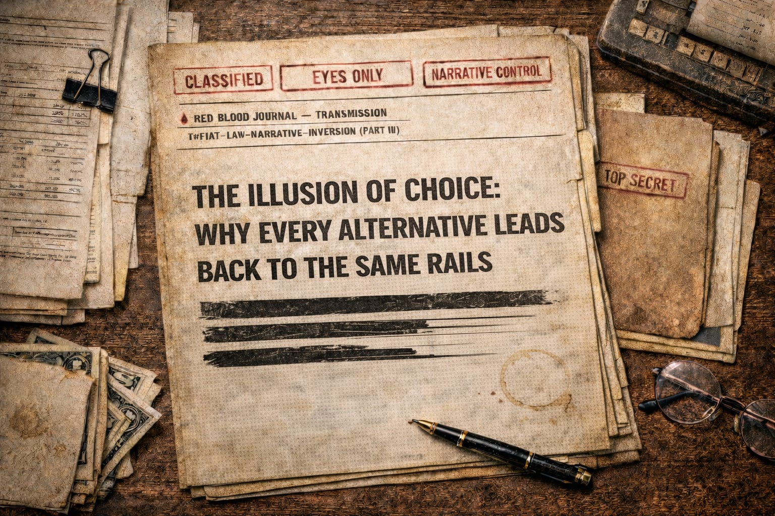 🩸The Illusion of Choice — Why Every Alternative Leads Back to the Same ...