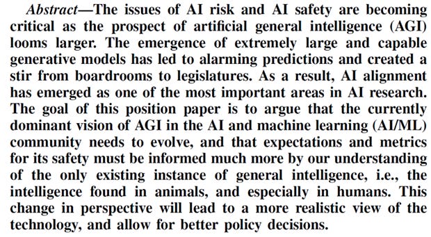Bounded Alignment: What (Not) To Expect from AGI Agents