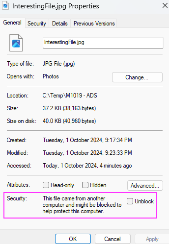 DFIR: Zone Identifier Stream - HERMIT
