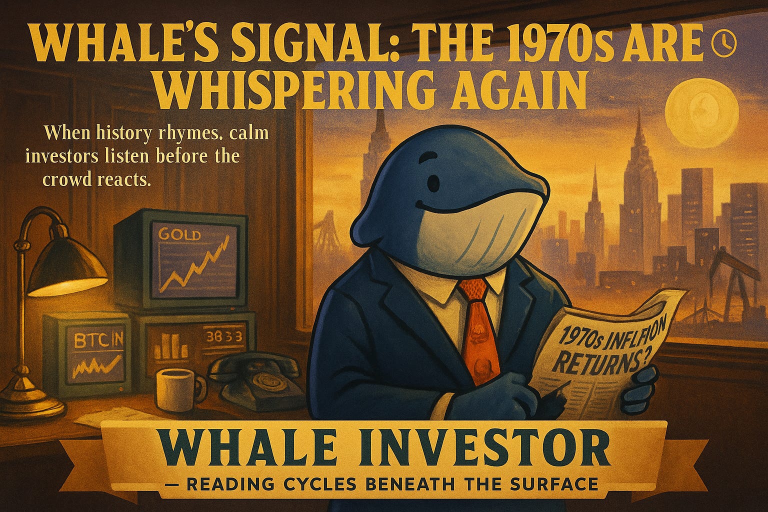 🐋 Whale’s Warning: The 1970s Are Whispering Again - Can You Hear It?