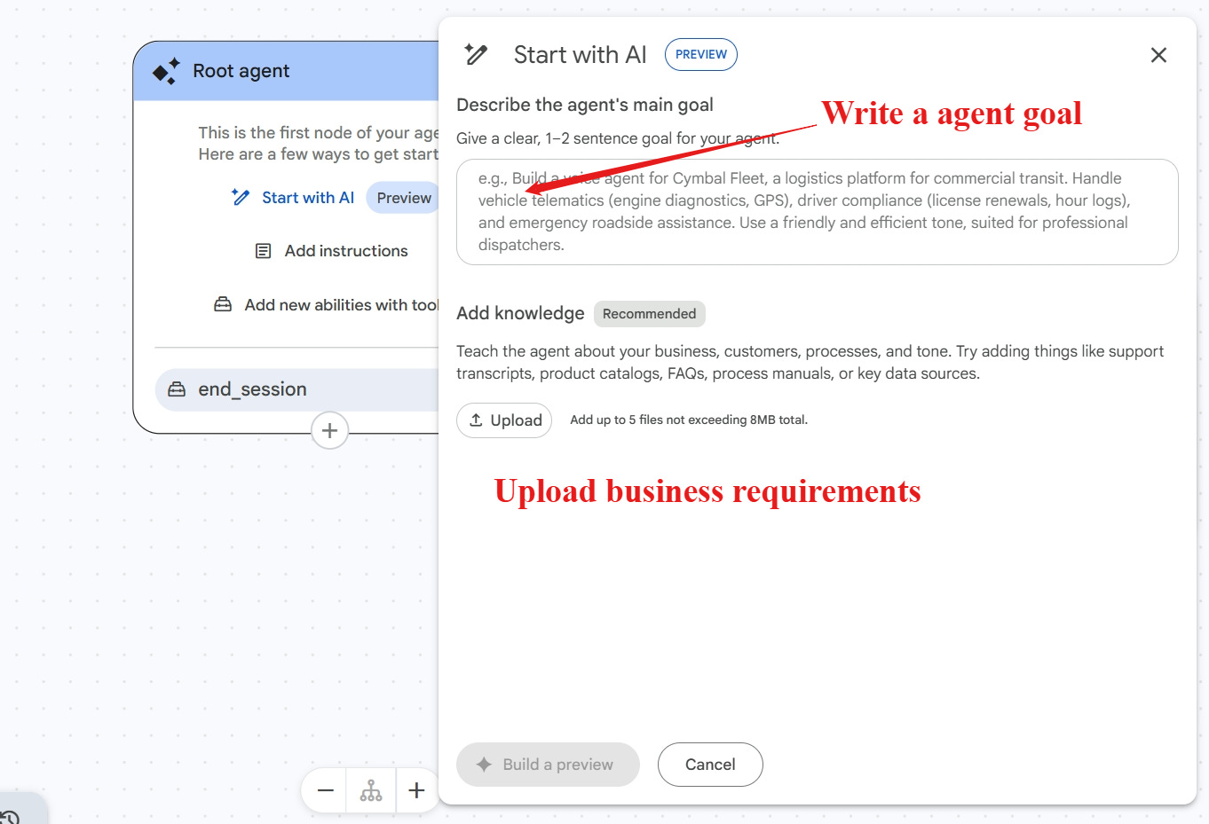 Converting Business Requirements into a Live AI Agent Using Google’s CX ...