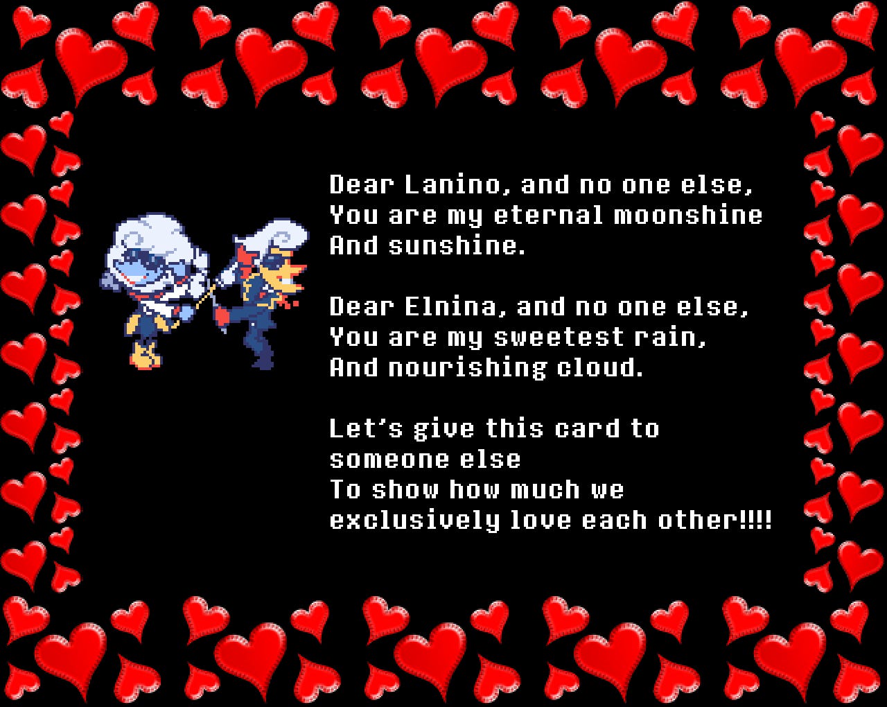 Toby Fox wrote the mysterious Valentine's letter - by levi