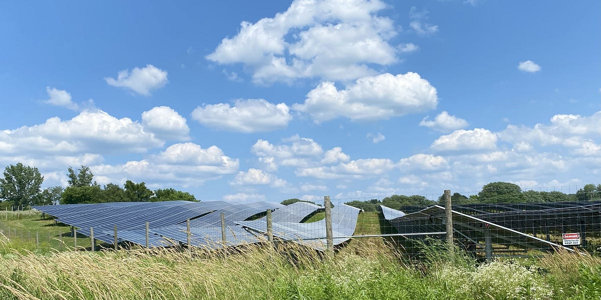 Solar capacity and capacity factors - by Kris Martin