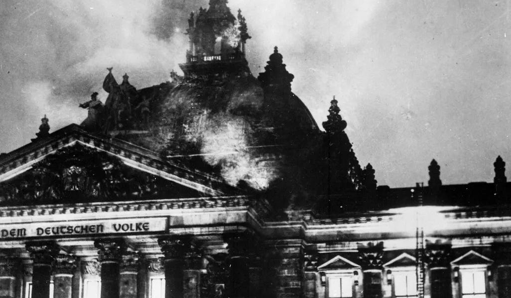 The history of: The Reichstag Fire - by Patrick O'Hearn