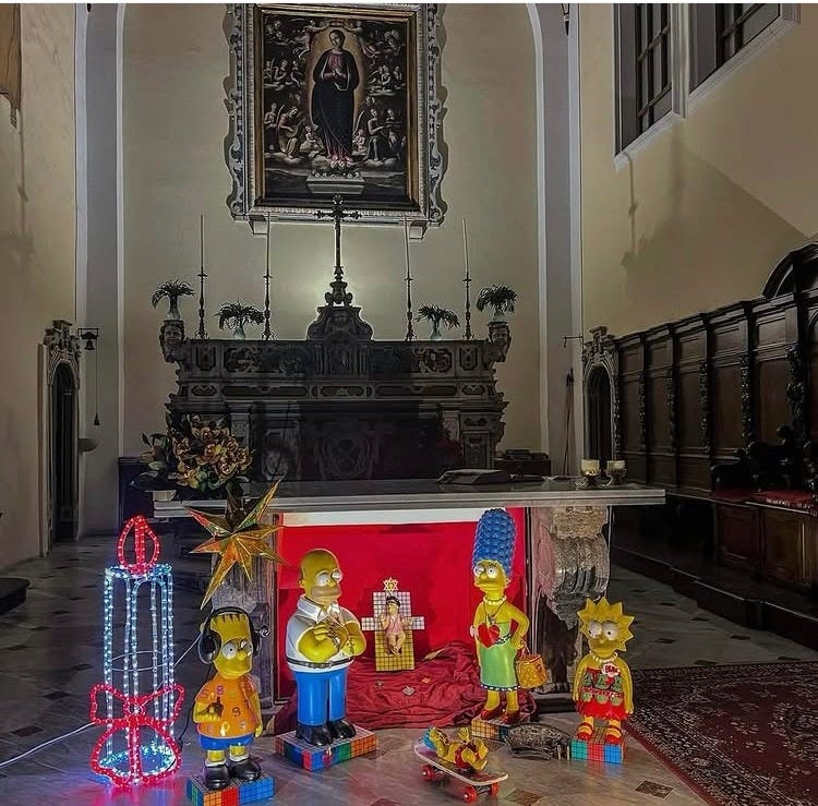 Listening Booths, "Dracula Service", the Simpsons Altar, & Synodality ...