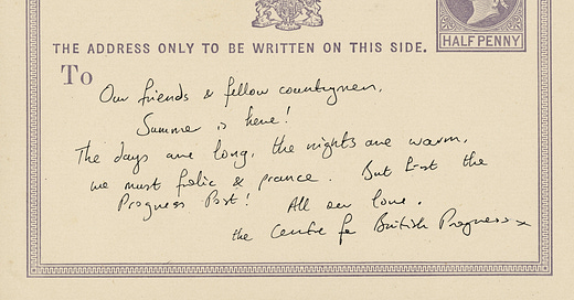 The Progress Post | Centre for British Progress | Substack