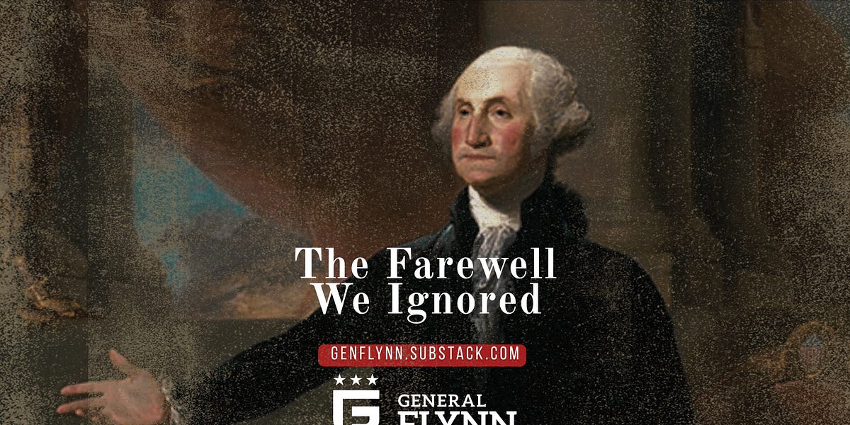 Shared post - President George Washington’s final WARNING: In...