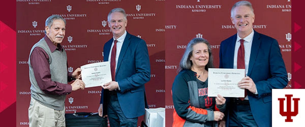 IU Kokomo honors faculty, staff for service