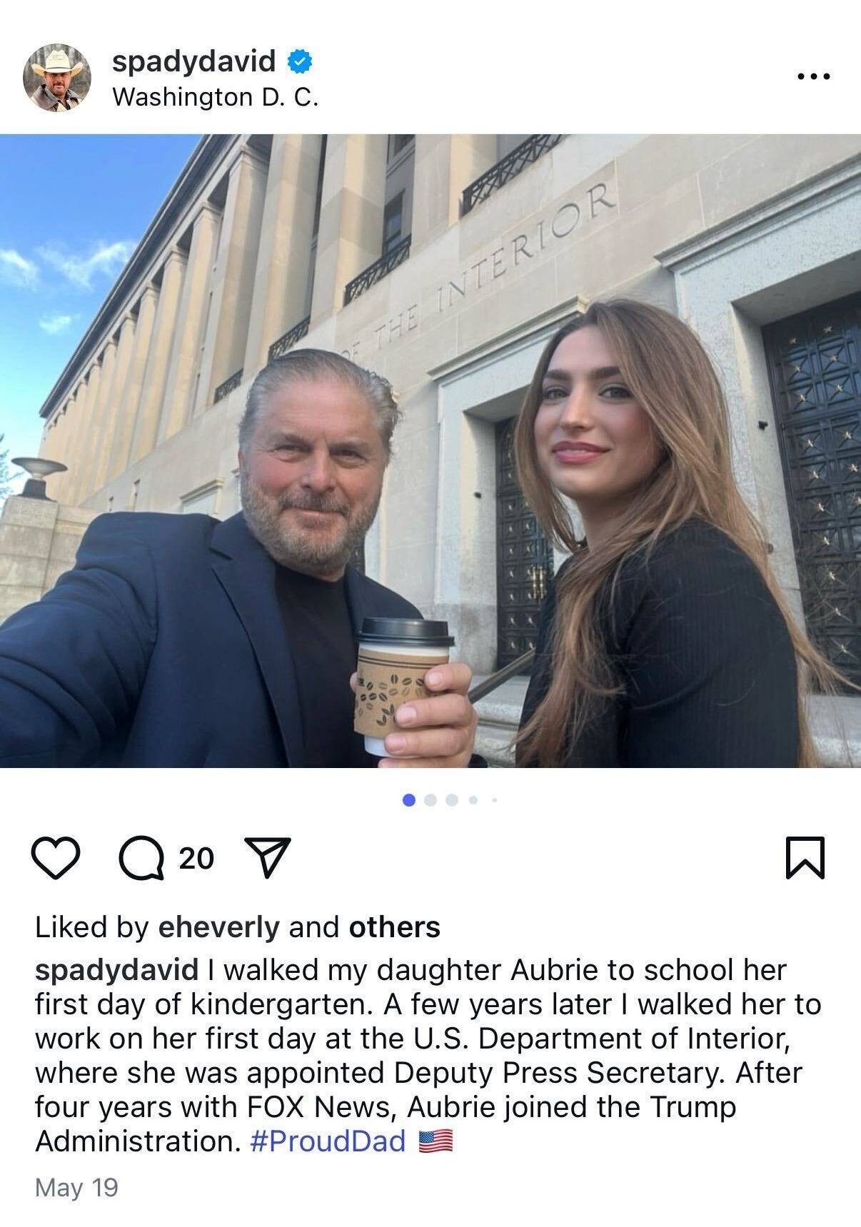 Aubrie Spady Covered Trump’s Interior Chief At Fox News. Now She’s His ...