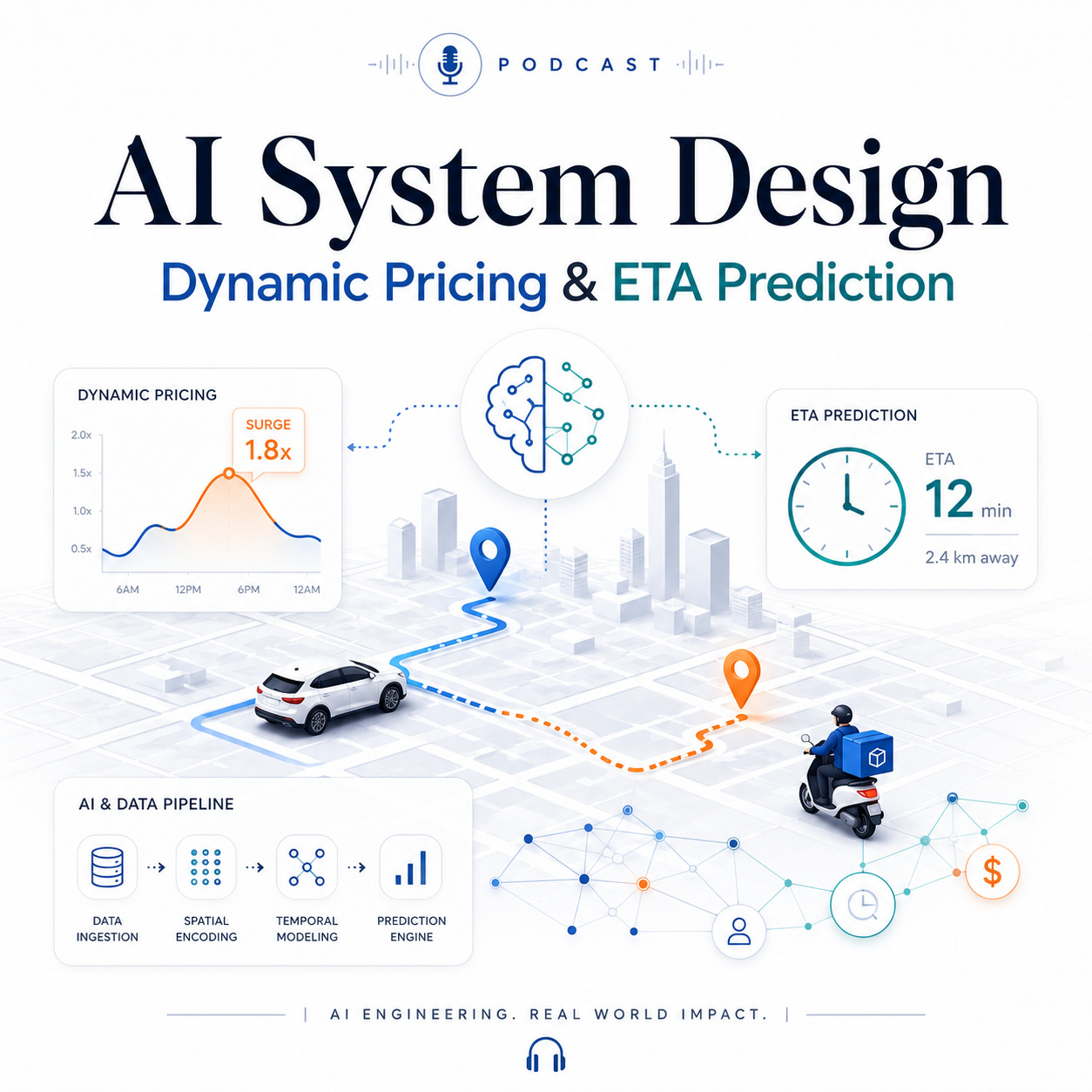 AI System Design for Dynamic Pricing and ETA Prediction