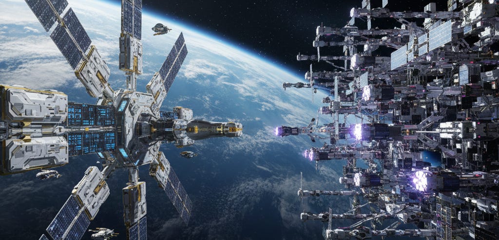 The New Space Race Bezos and Musk Compete to Launch AI Data Centers ...