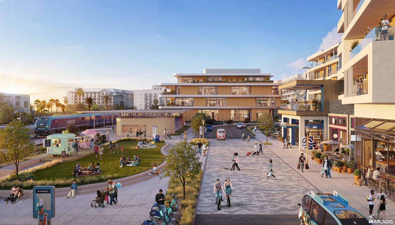 Oceanside transit station redevelopment approved by Planning Commission