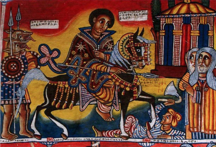 The medieval Knights of Ethiopia: a history of the Horse in the ...