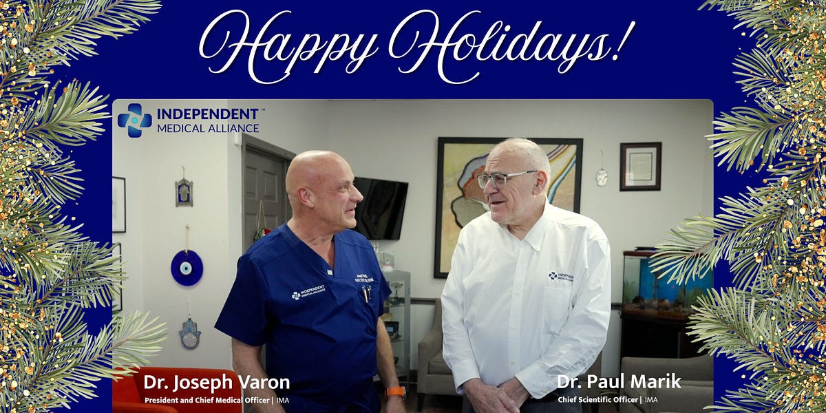 Happy Holidays from all of us at IMA