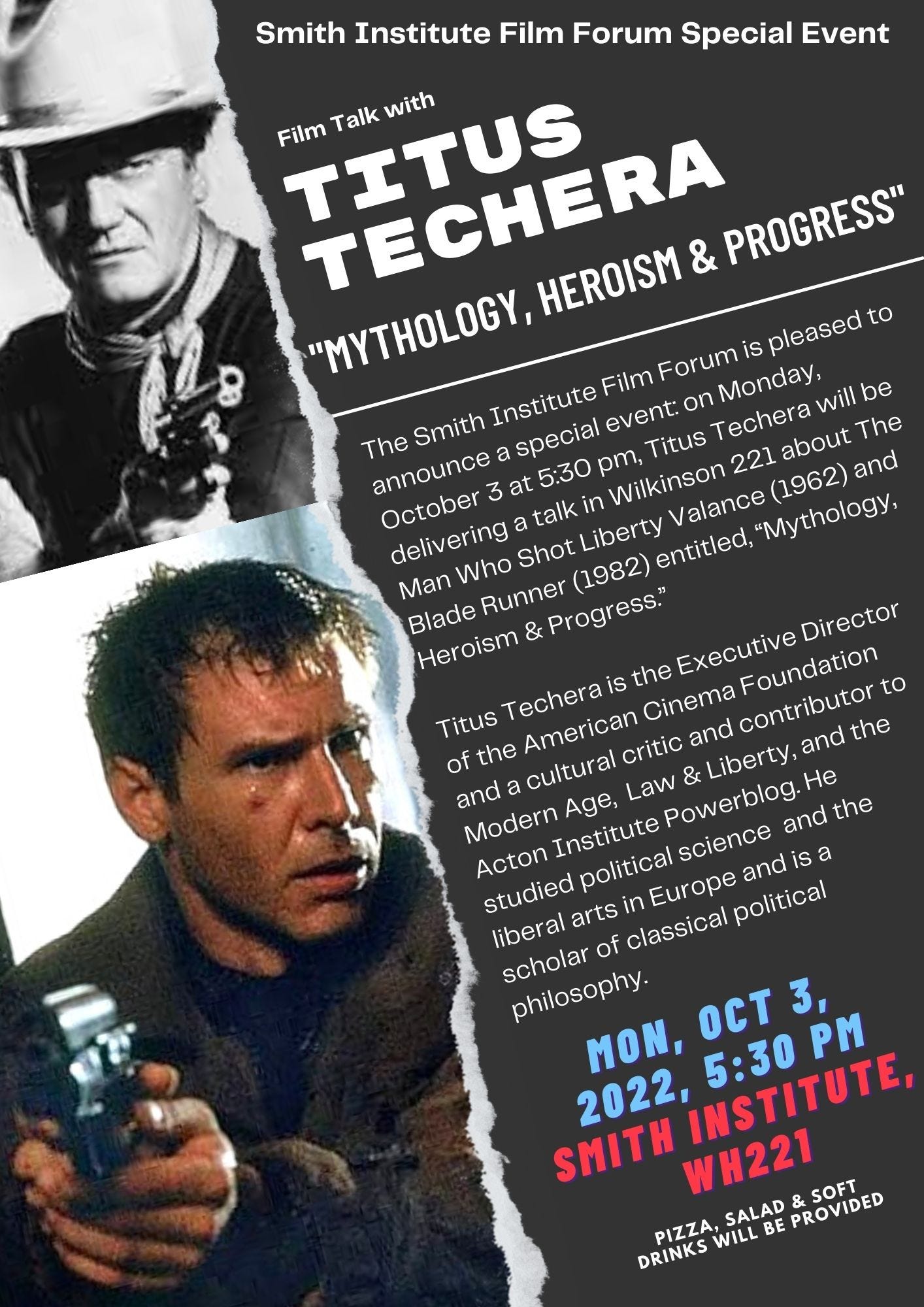 In which I lecture at Chapman University - by Titus Techera
